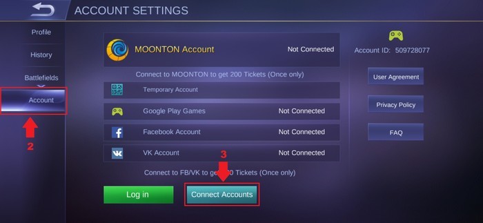 Cara Untuk Menyimpan Data Aplikasi dan Akun Mobile Legend | Gametren