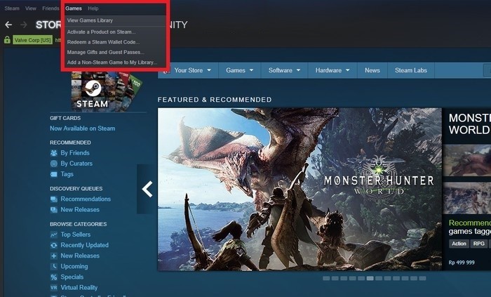 Cara Redeem Code Game di Steam yang Didapat dari Humble Bundle | Gametren